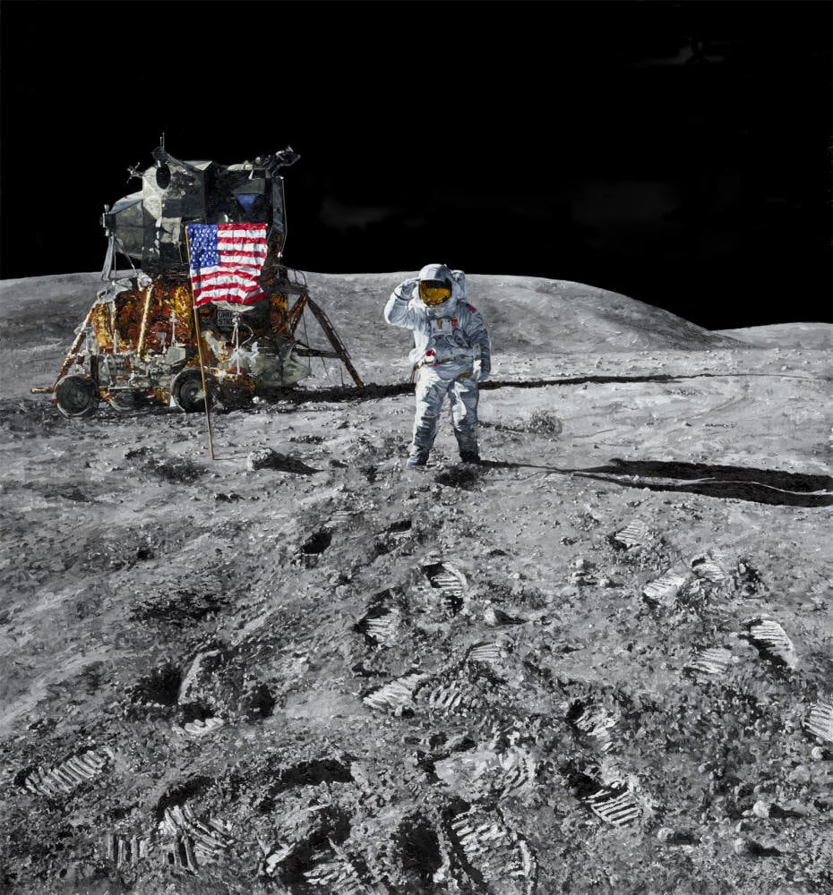 Apollo 16 - Descartes Highlands by Chris Calle