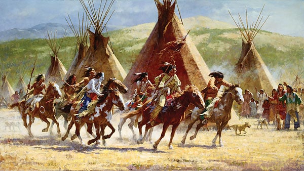 Capture of the Horse Bundle by Howard Terpning