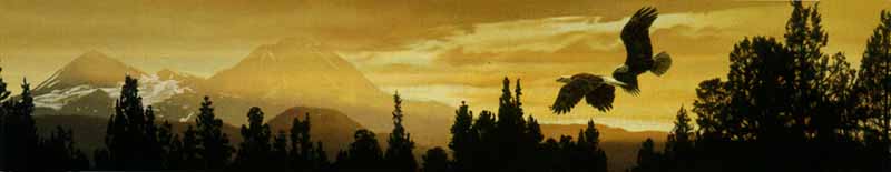 Cascade Skyline by Rod Frederick