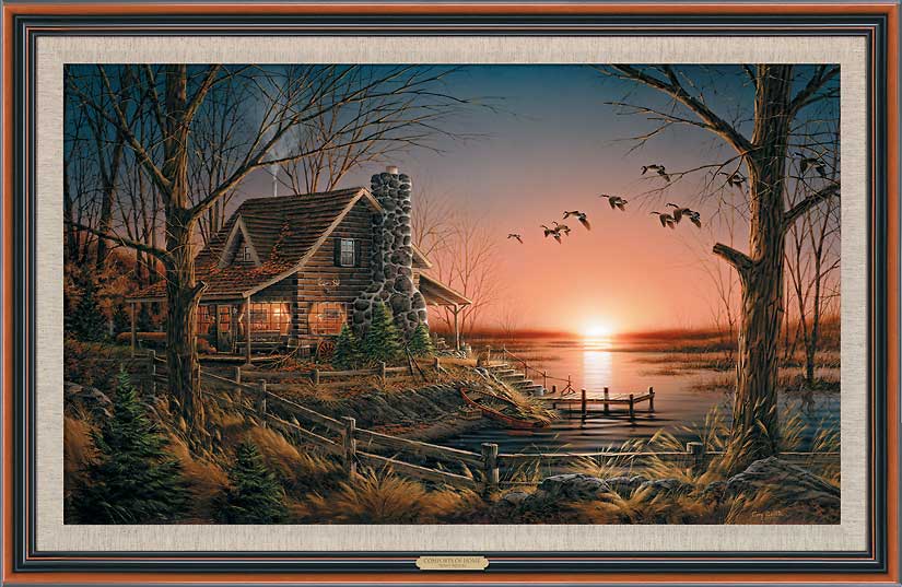 Comforts of Home - Framed by Terry Redlin