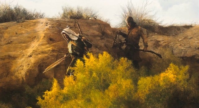 Down the Beaver Rim by Lee Teter