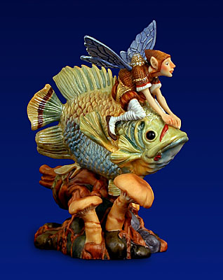 Forest Fish Rider by James Christensen