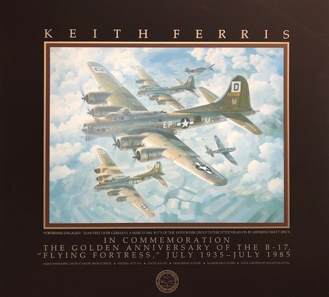 Fortresses Engaged (Imperfect) by Keith Ferris