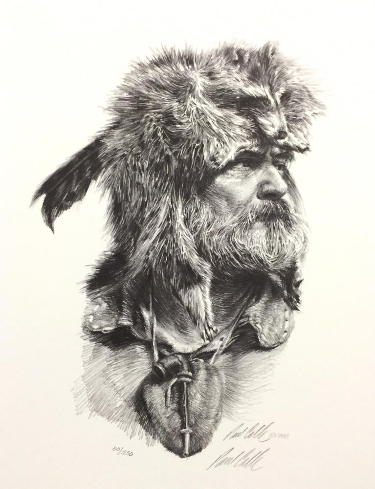 Free Trapper Study by Paul Calle