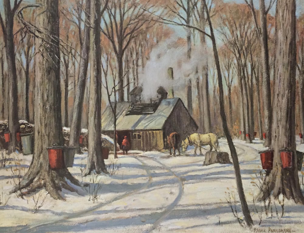 Maple Sugaring by Frank Panabaker