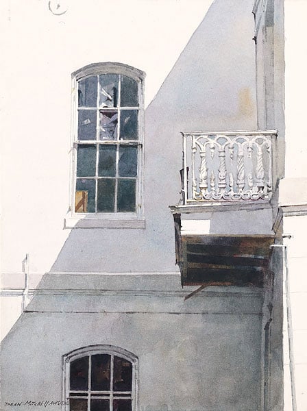 Ninth Ward Windows by Dean Mitchell