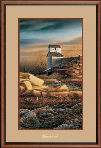Prairie Monuments - Framed by Terry Redlin
