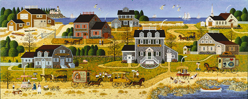 Salty Witch Bay by Charles Wysocki