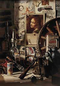 The Angel Down at Dell's Garage by Bob Byerley