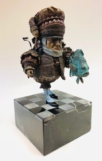 The Fish Walker - Bronze by James Christensen