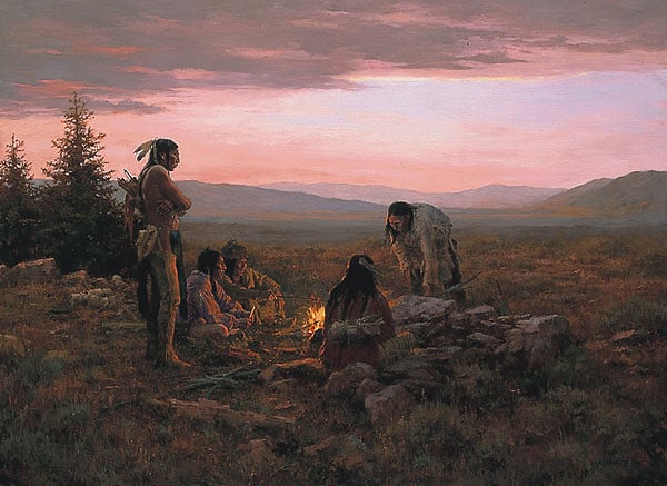 To Capture Enemy Horses by Howard Terpning