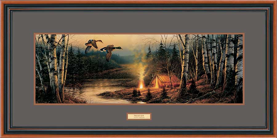 Twilight Glow - Horizon - Framed by Terry Redlin
