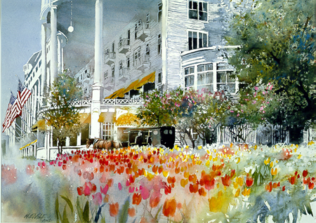 Victorian Spring - Grand Hotel by Nita Engle