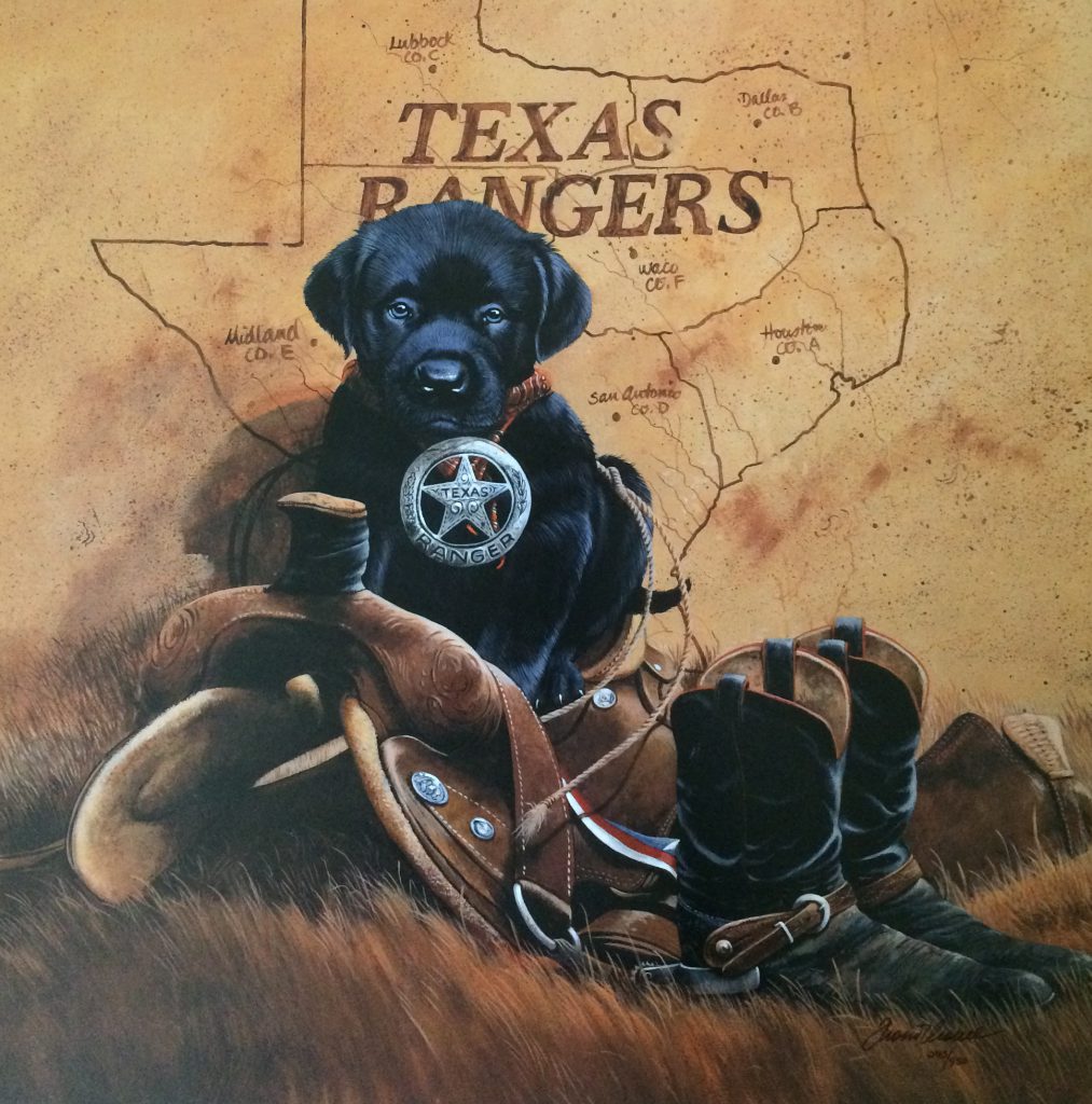 Texas Rangers by Phillip Crowe