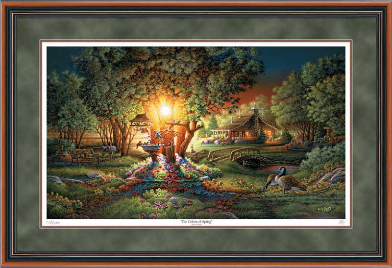 The Colours of Spring - Framed by Terry Redlin