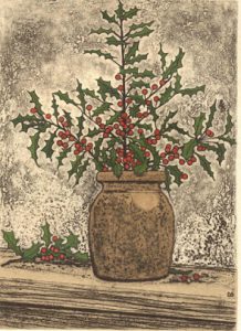 December Holly by David Seybold